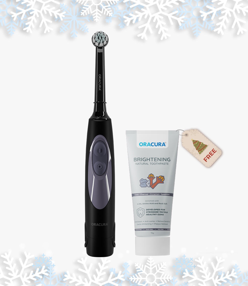 OB100 Battery Operated Oscillating Electric Toothbrush